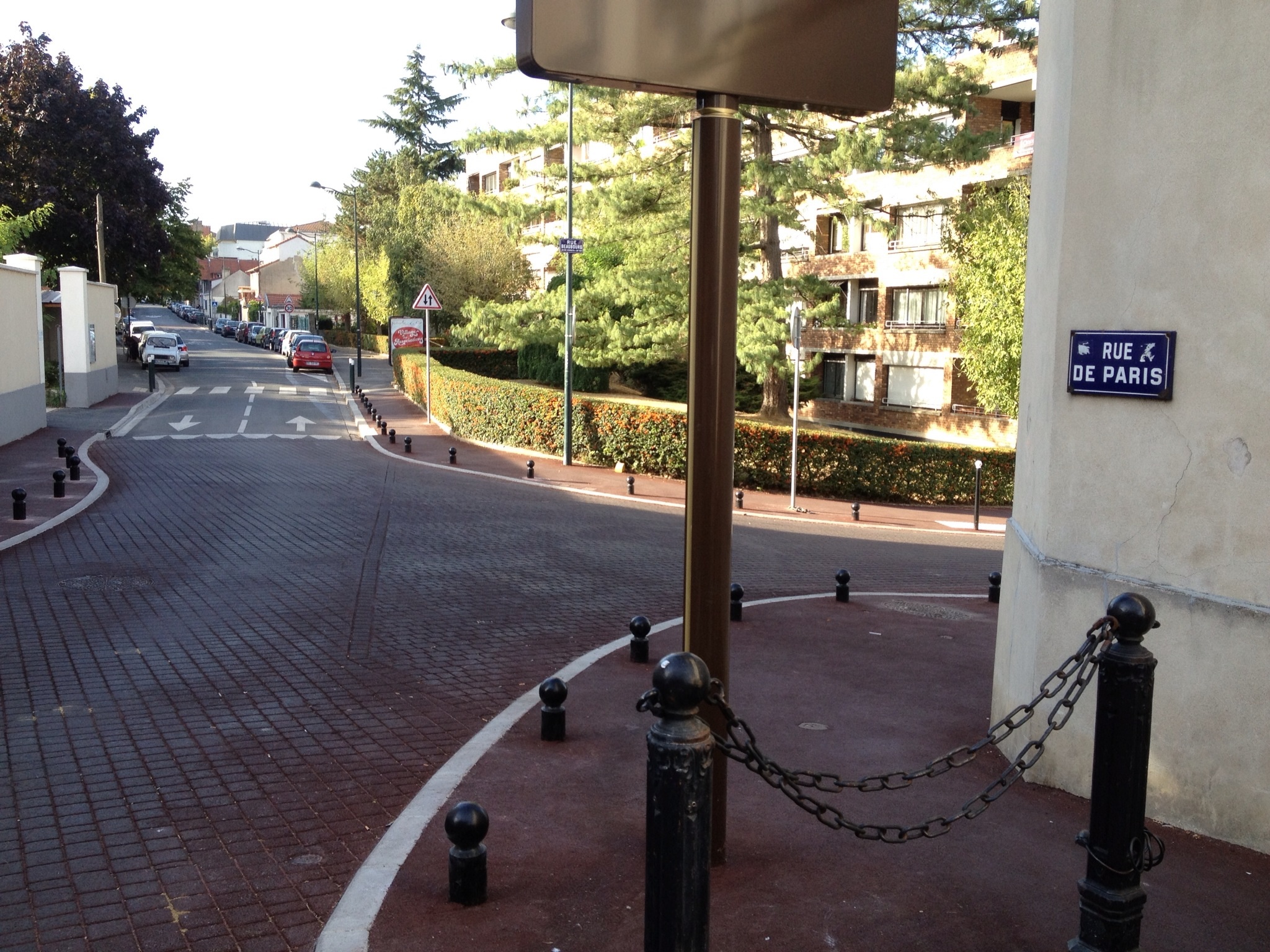 Nouveau carrefour rue de Paris – rue Beaubourg